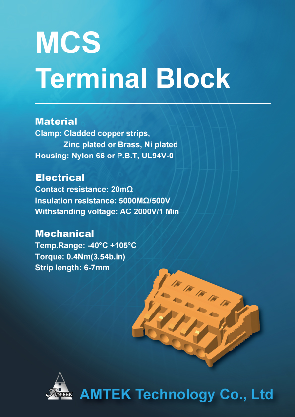 Terminal Block – Amtek Technology Co.,Ltd.