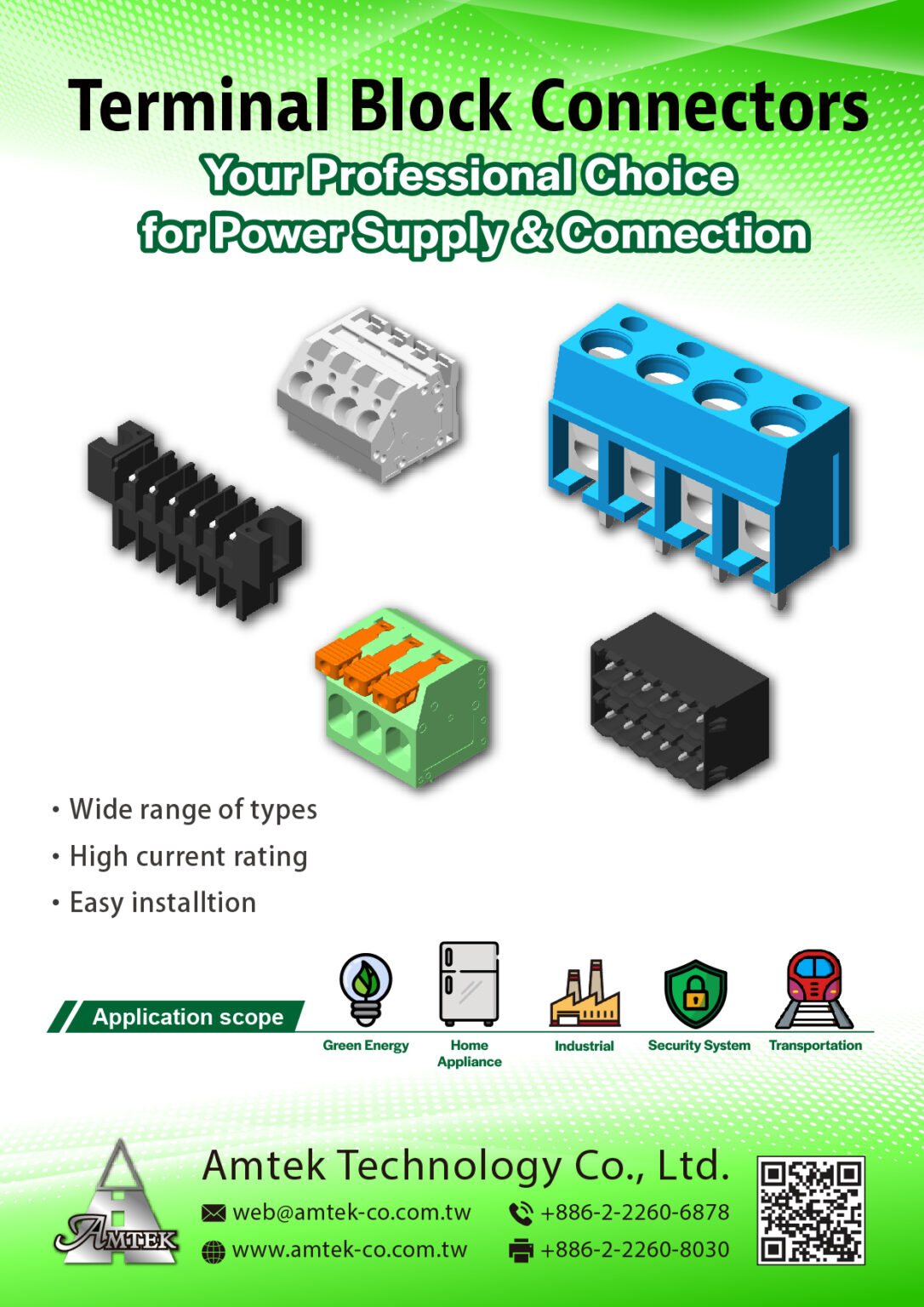 202403-Terminal Block Connectors – Amtek Technology Co.,Ltd.